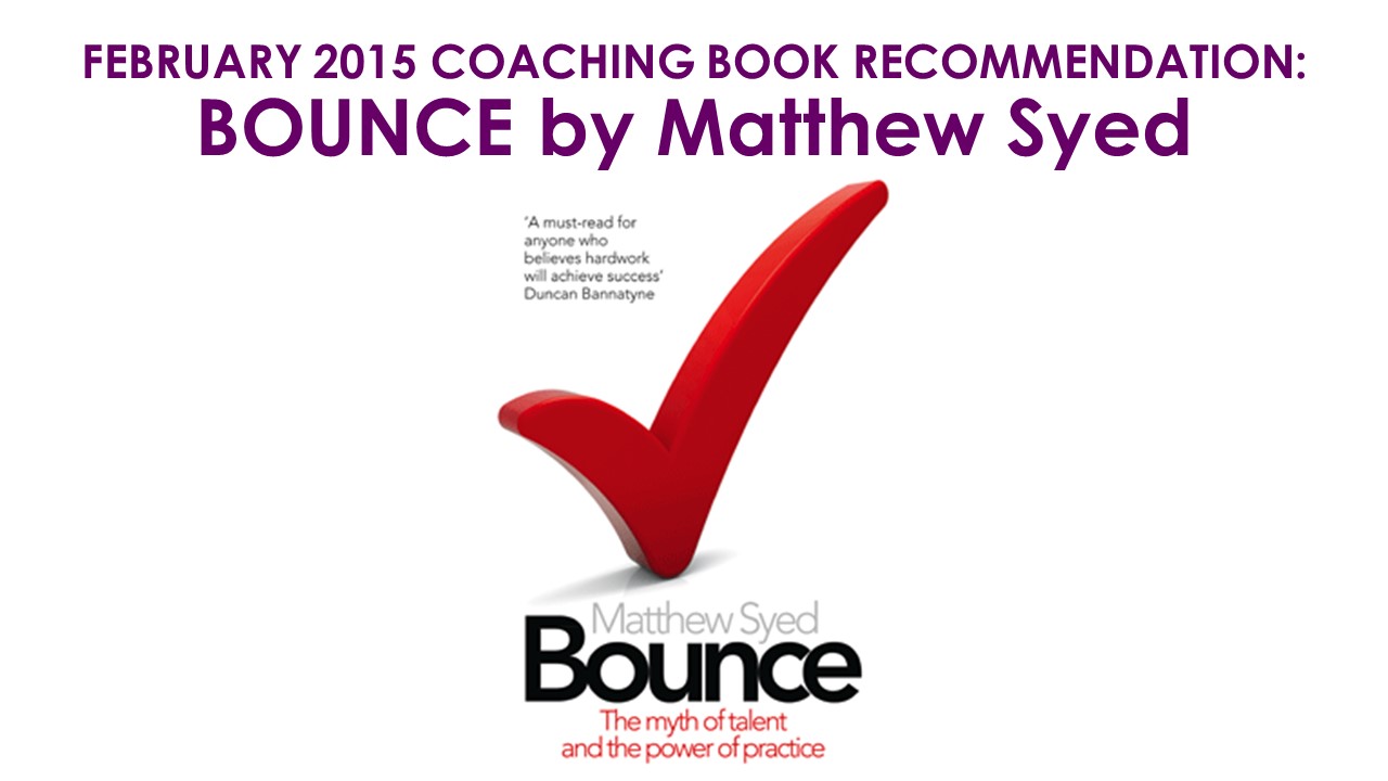 BOUNCE by Matthew Syed - Project 1