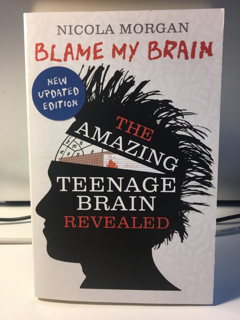 BLAME MY BRAIN by NICOLA MORGAN - Project 1
